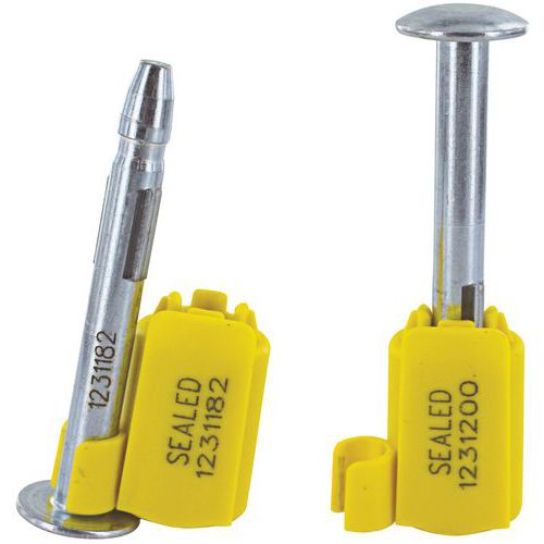 Sigillo a doppia numerazione per container - Manutan.it