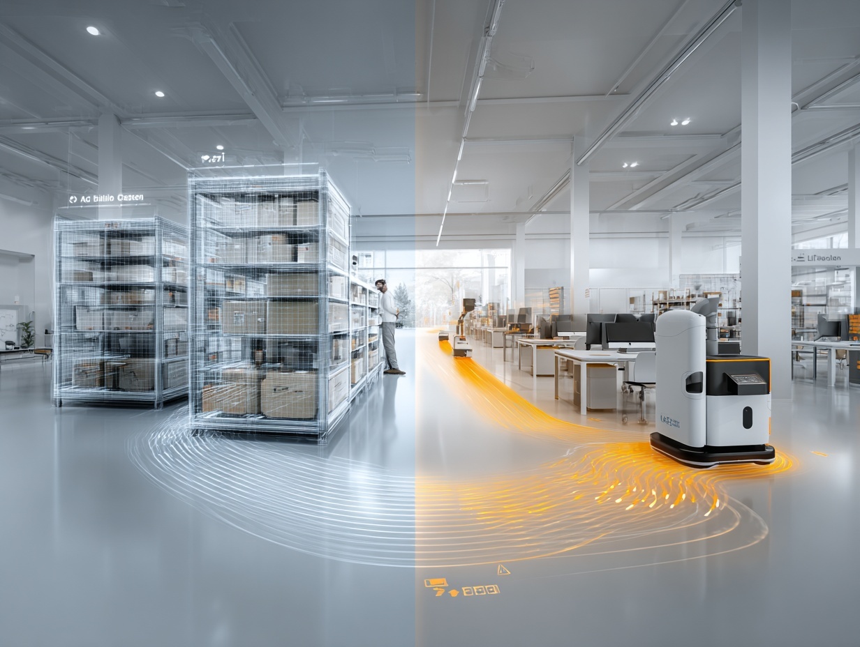 Cobot e AgentAI: produttività in magazzino e ufficio - Manutan