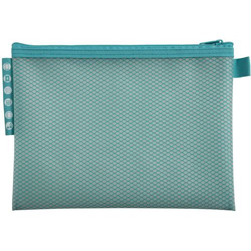 Bustina in morbida plastica con cerniera, x 12 assortite - Exacompta ...