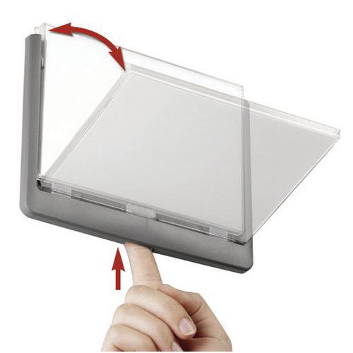 Targa per porta Click Sign - Formato A6 - Manutan.it