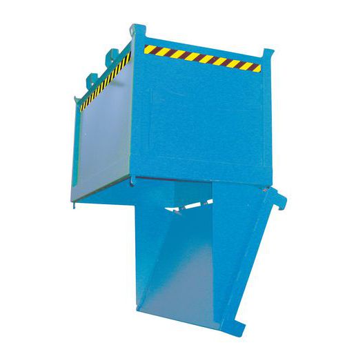 Benna con fondo apribile FB - 500 L - Manutan.it