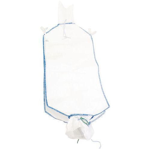 Sacco per calcinacci Big Bag con bocchetta di riempimento -Manutan ...
