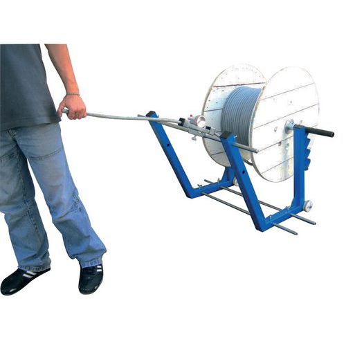 Svolgitore per bobine - Modello con carrello - Manutan.it