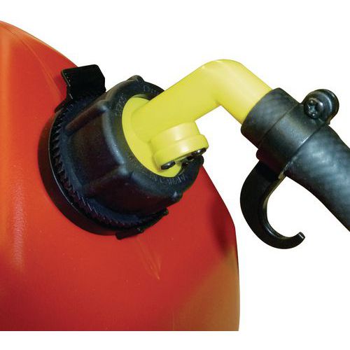 Tanica con pompa per olio combustibile 25 L - Manutan.it