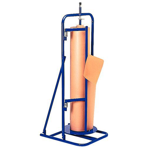 Svolgitore con taglierina verticale fisso - Ø rotolo max 400 - Manutan.it