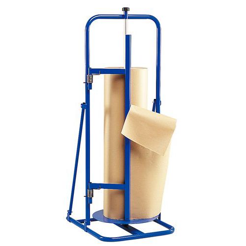 Svolgitore con taglierina verticale fisso - Ø rotolo max 400 - Manutan.it