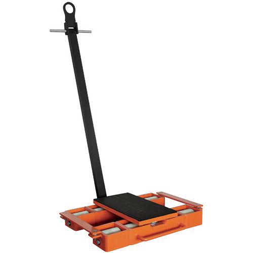 Carrellino con timone - Portata da 3000 a 12000 kg - Manutan.it