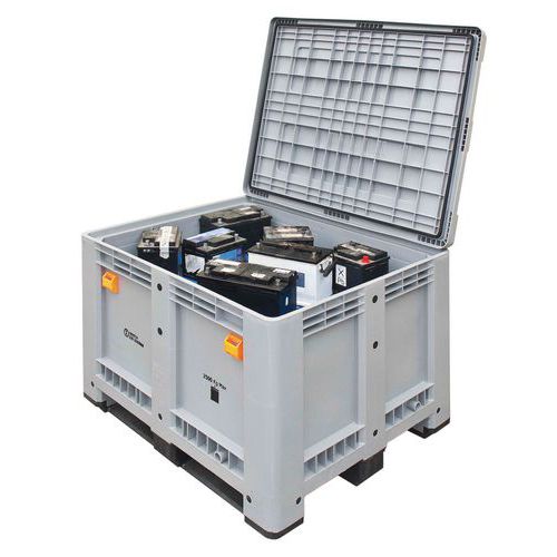 Contenitore per rifiuti pericolosi omologato ADR - Manutan.it