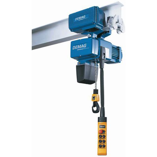 Paranco elettrico DC-Com con carrello manuale - Portata da 125 a 500 kg ...