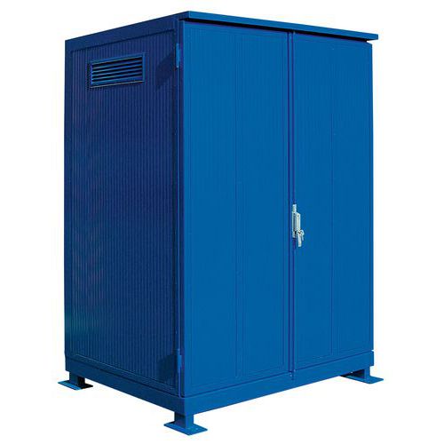 Deposito di stoccaggio per fusti con isolamento termico - Manutan.it