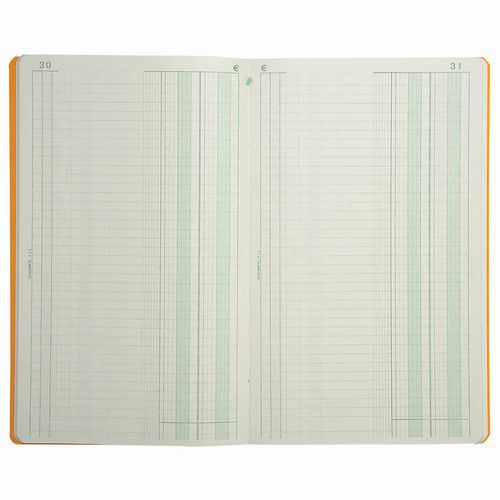 Registro rilegato con fogli A4 numerati - Exacompta - Manutan.it