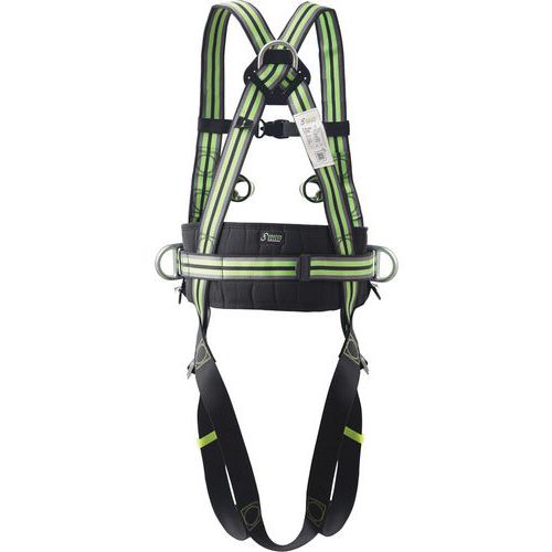 Imbracatura anticaduta con 2 punti di aggancio e cintura - Kratos Safety - Manutan.it