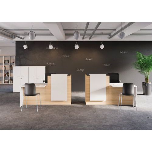 Banco reception L200 PMR Fifty Fifty - Manutan.it