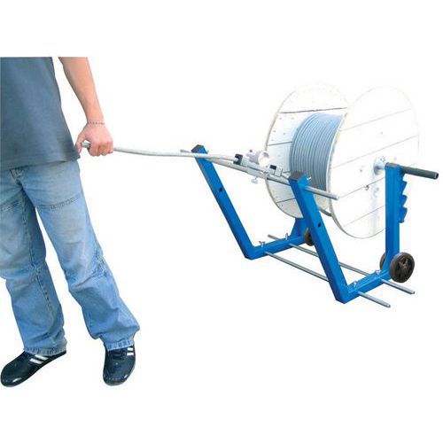 Svolgitore per bobine - Modello con carrello - Manutan.it