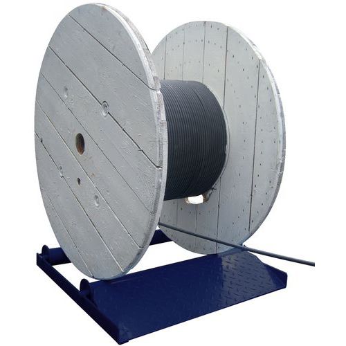 Svolgitore per bobine - Modello con rullo anteriore bloccabile - Manutan.it